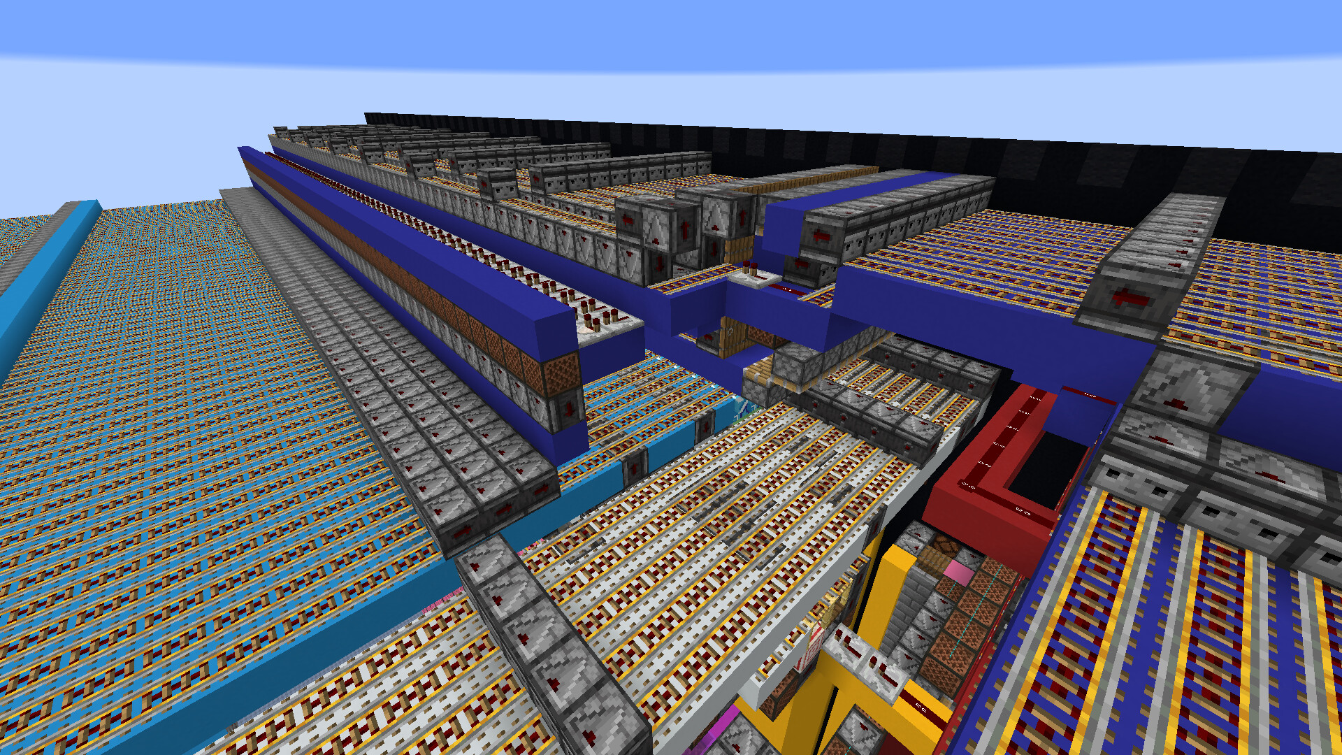 True 1-Block Resolution Display Minecraft Map