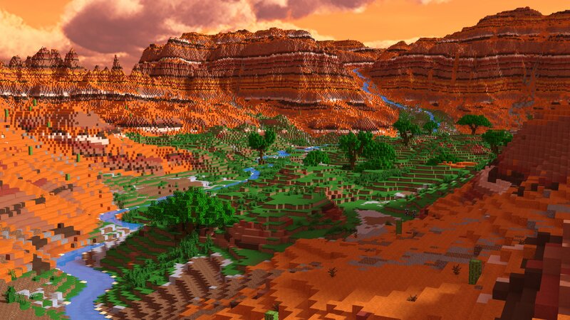 Canyon Minecraft Map