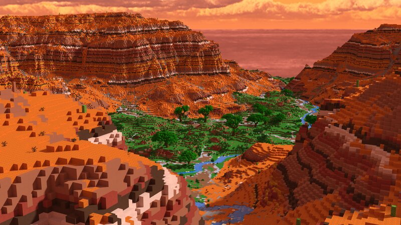 Canyon Minecraft Map