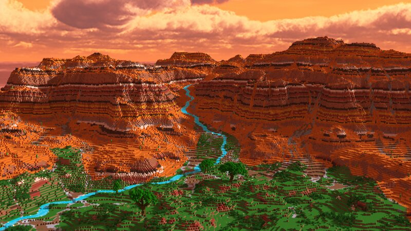 Canyon Minecraft Map