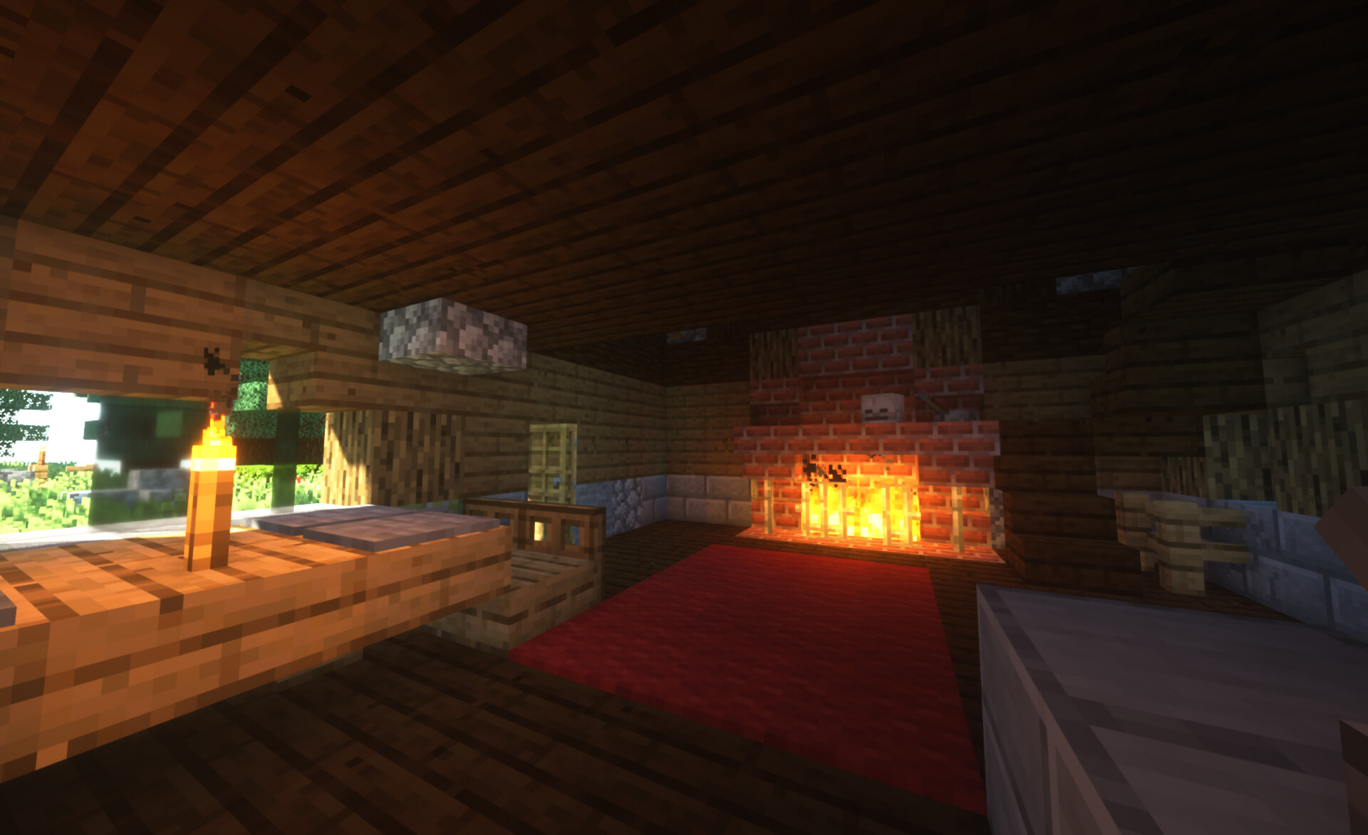 Rustic Farm House w/ Windmill Minecraft Map