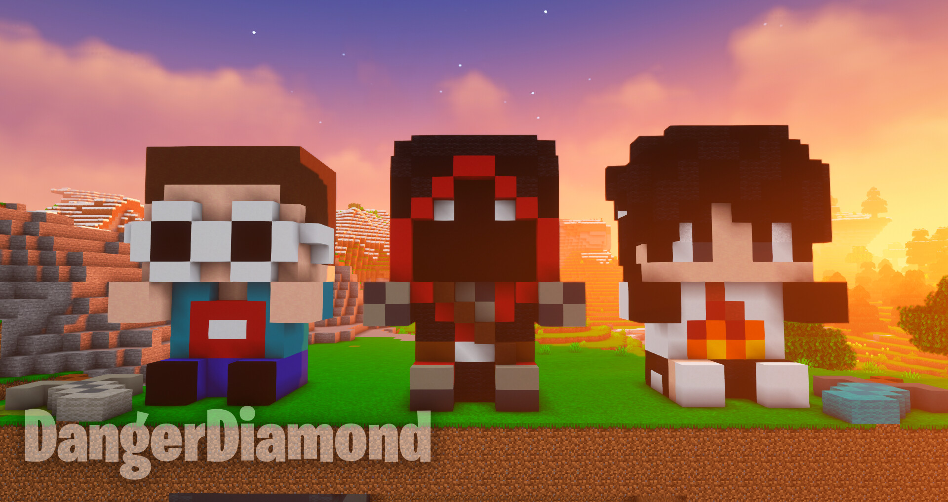 Baby Dream Sapnap GeorgeNotFound BadBoyHalo Minecraft Map