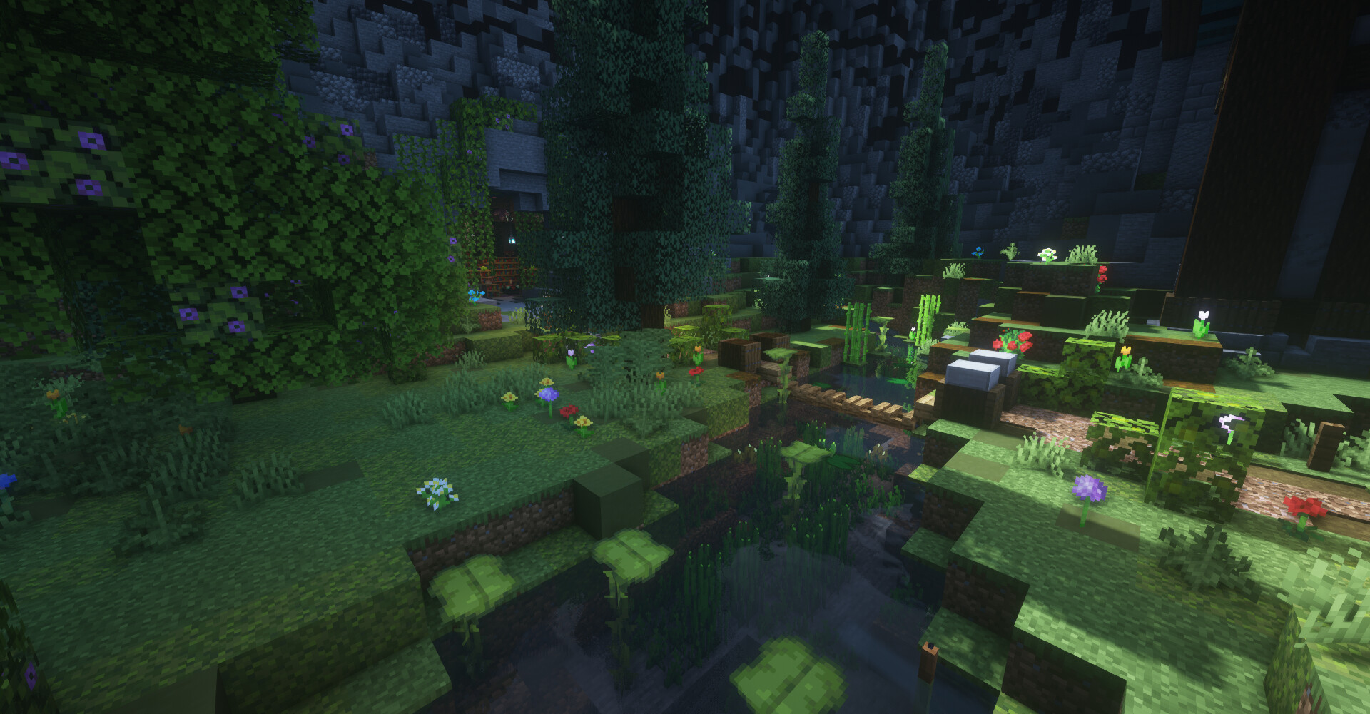 Evonglade Spawn And Warzone Minecraft Map