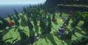 Evonglade Spawn And Warzone Minecraft Map