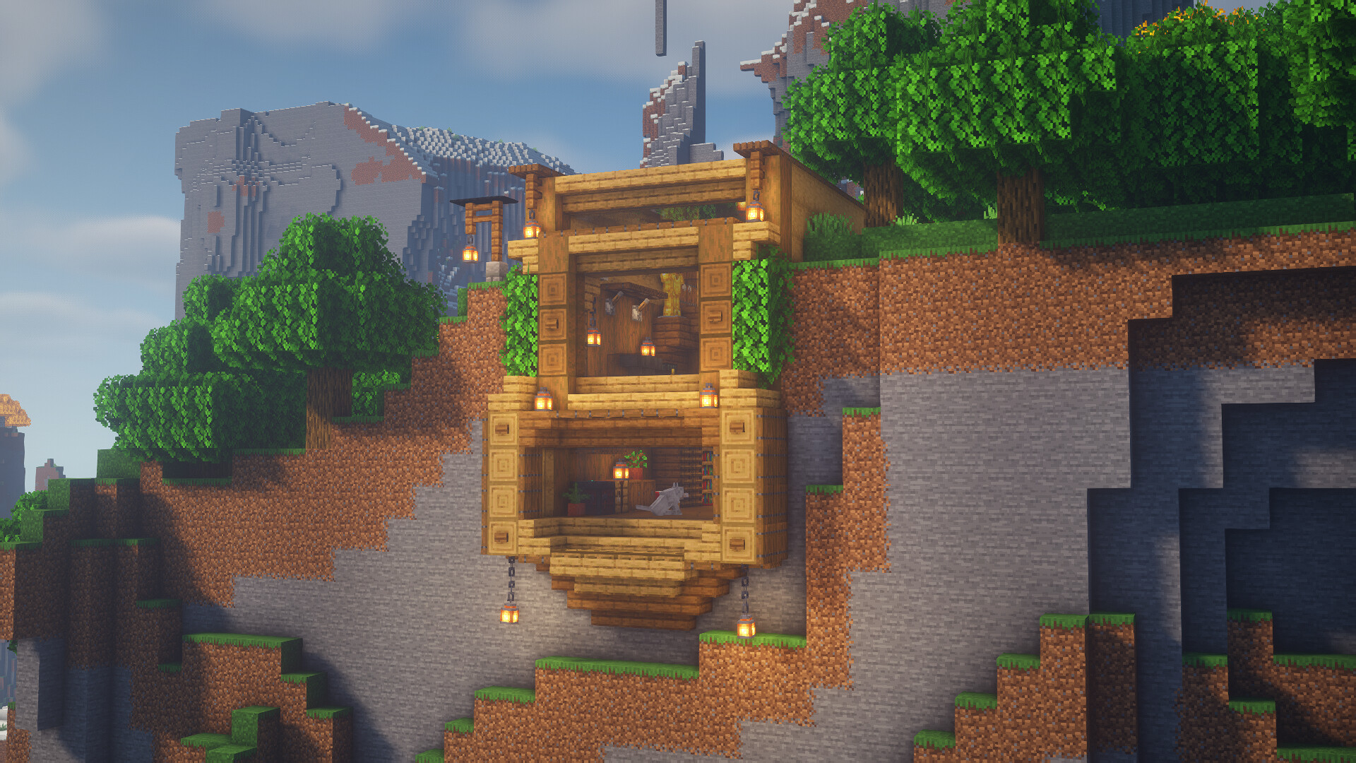 Cliff House Minecraft Map