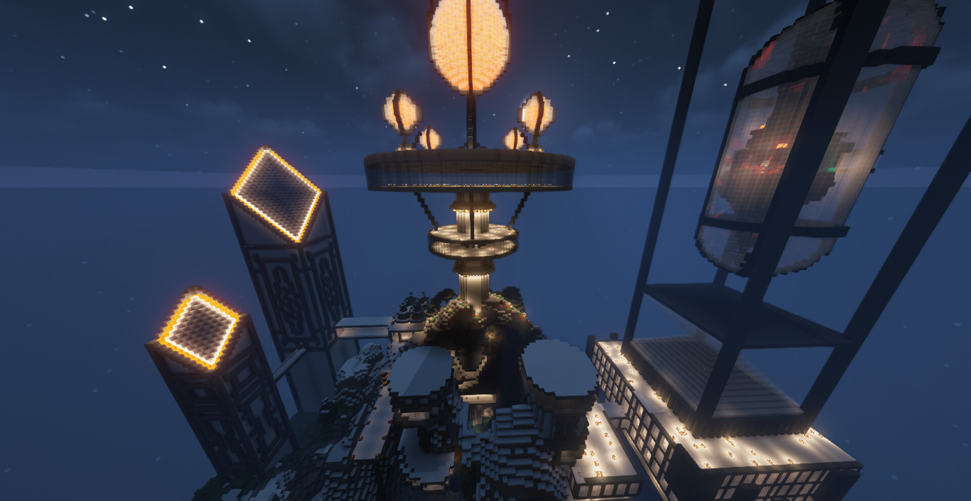 Epic Futuristic Minecraft Survival Base Minecraft Map