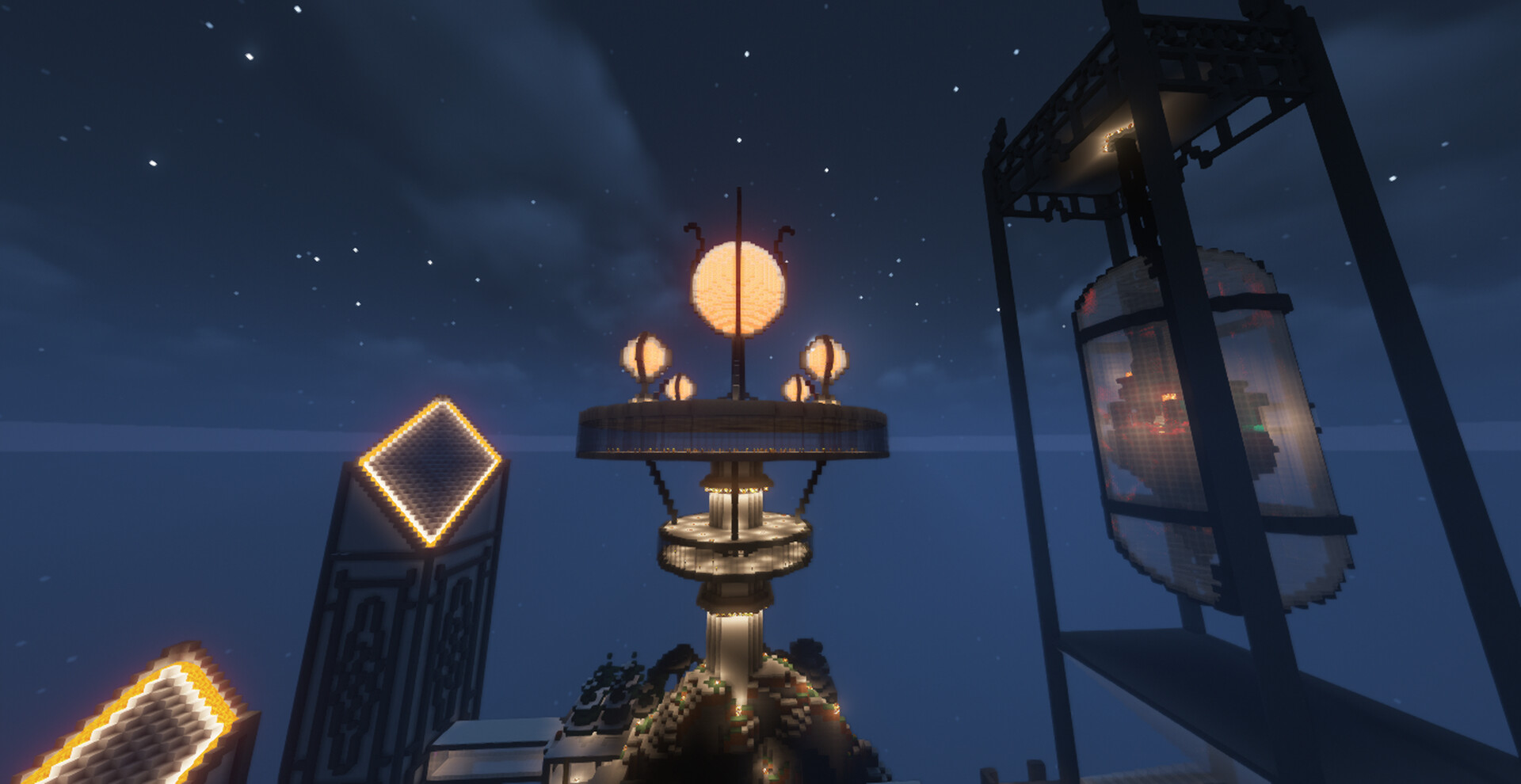 Epic Futuristic Minecraft Survival Base Minecraft Map