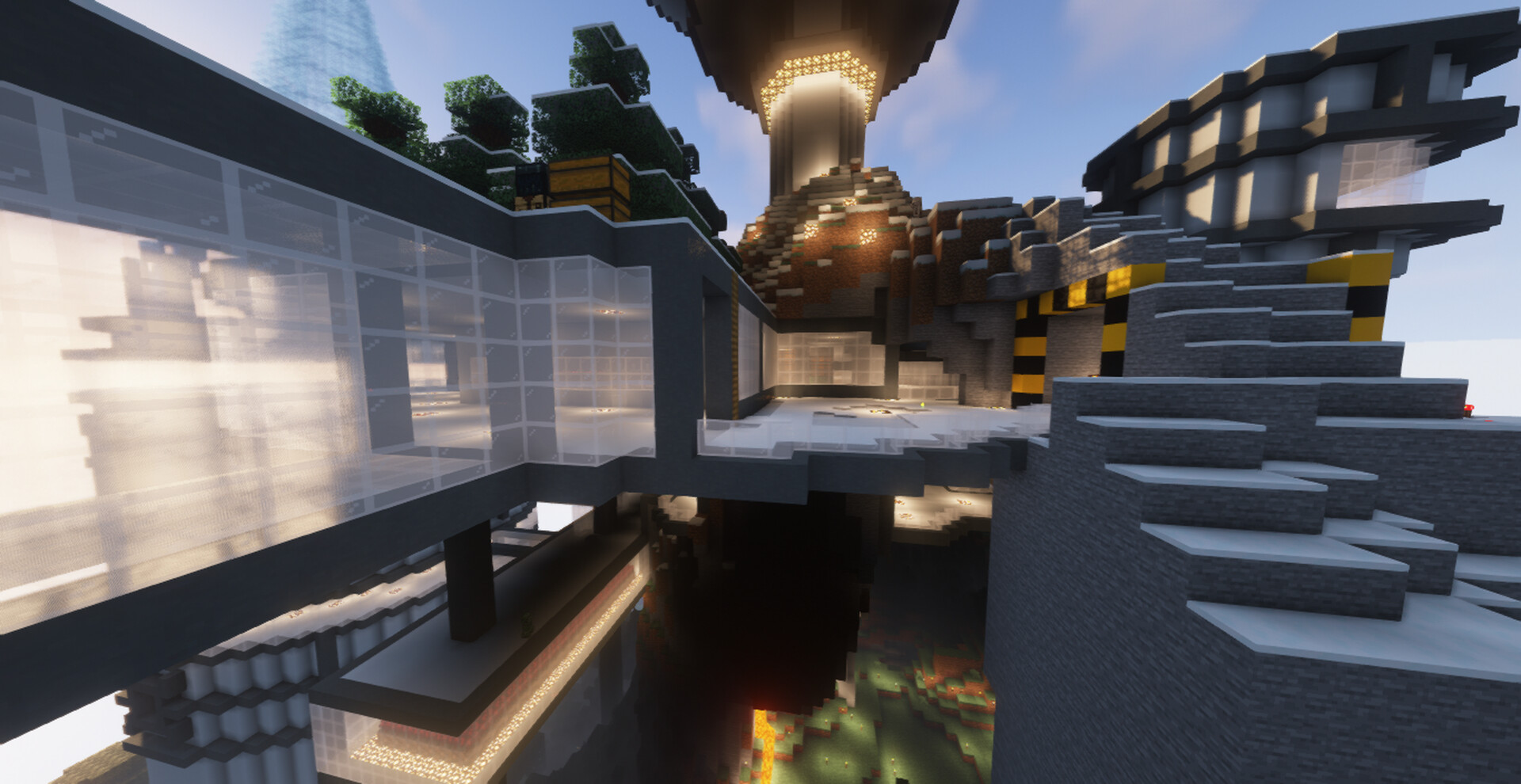 Epic Futuristic Minecraft Survival Base Minecraft Map