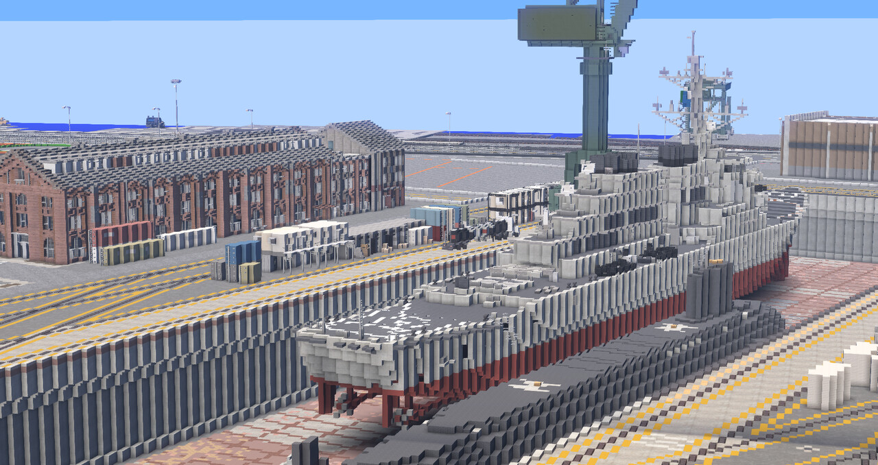 Naval / Coast guard Base Minecraft Map