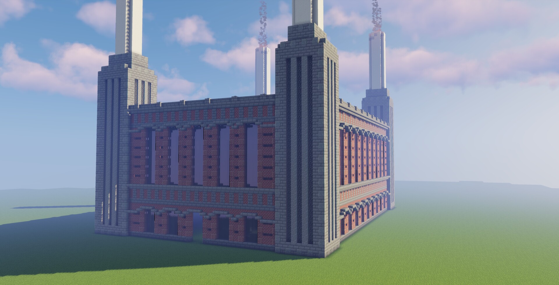 Battersea Power Station - Factory Building Minecraft Map