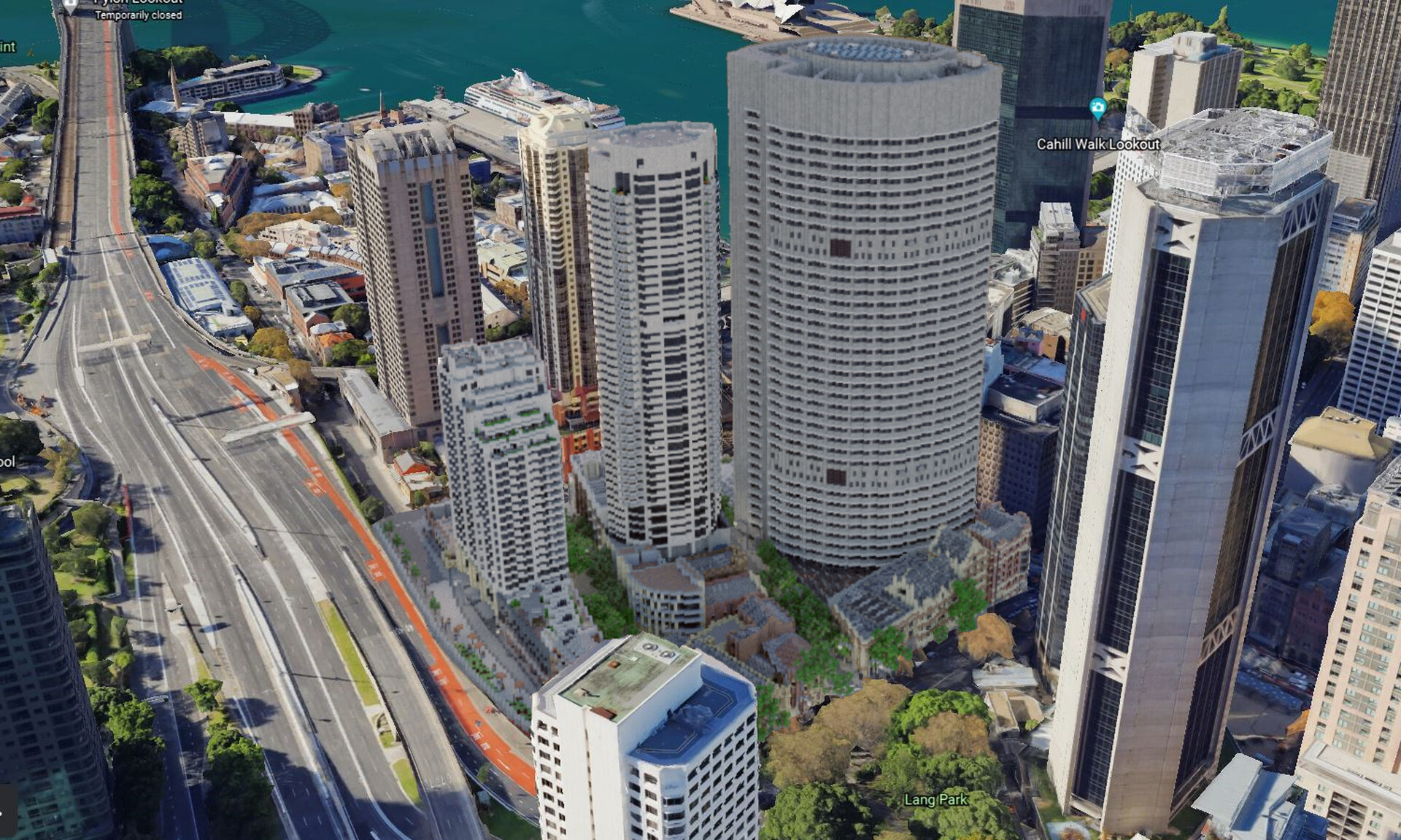 Grosvenor Place Cove Apartments Sydney 1 1 Scale BuildTheEarth Oceania Minecraft Map