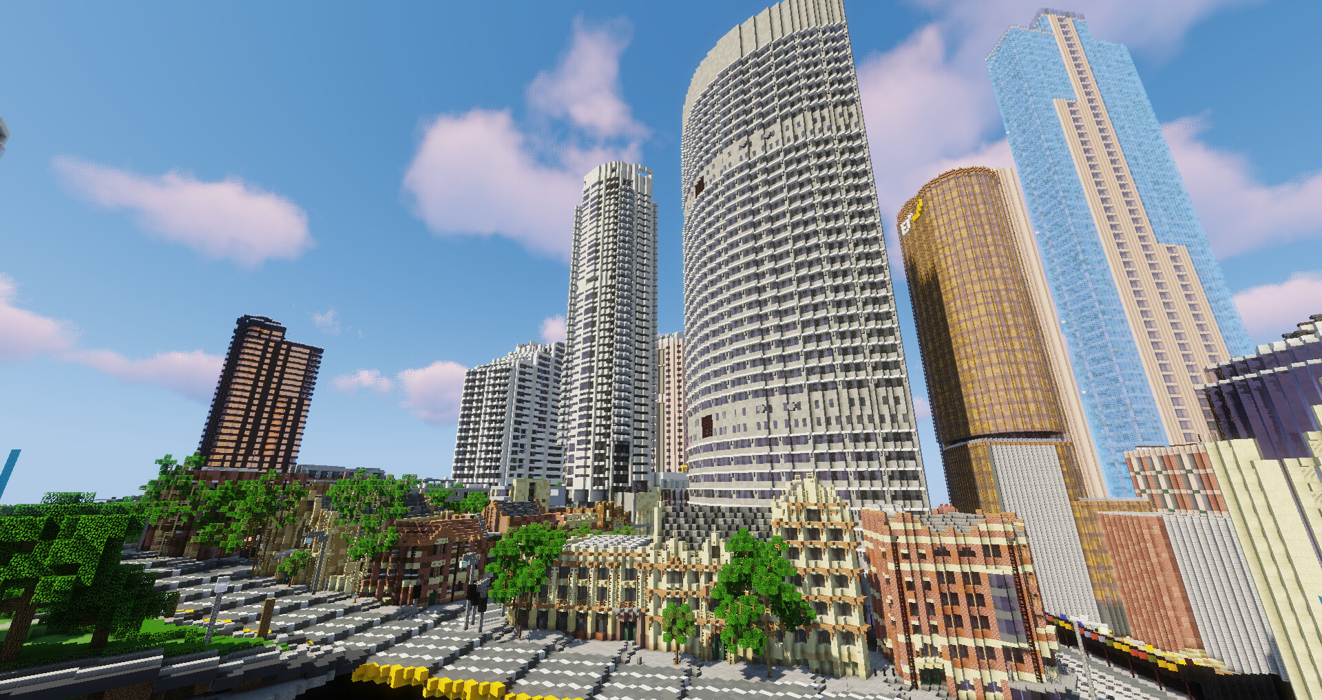 Grosvenor Place Cove Apartments Sydney 1 1 Scale BuildTheEarth Oceania Minecraft Map