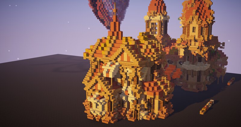Fantasy Village House Minecraft Map