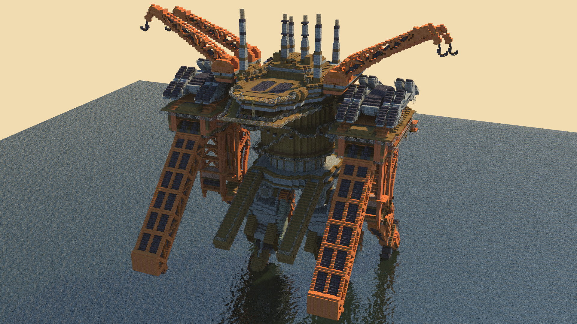 Marx and Engels Minecraft Map