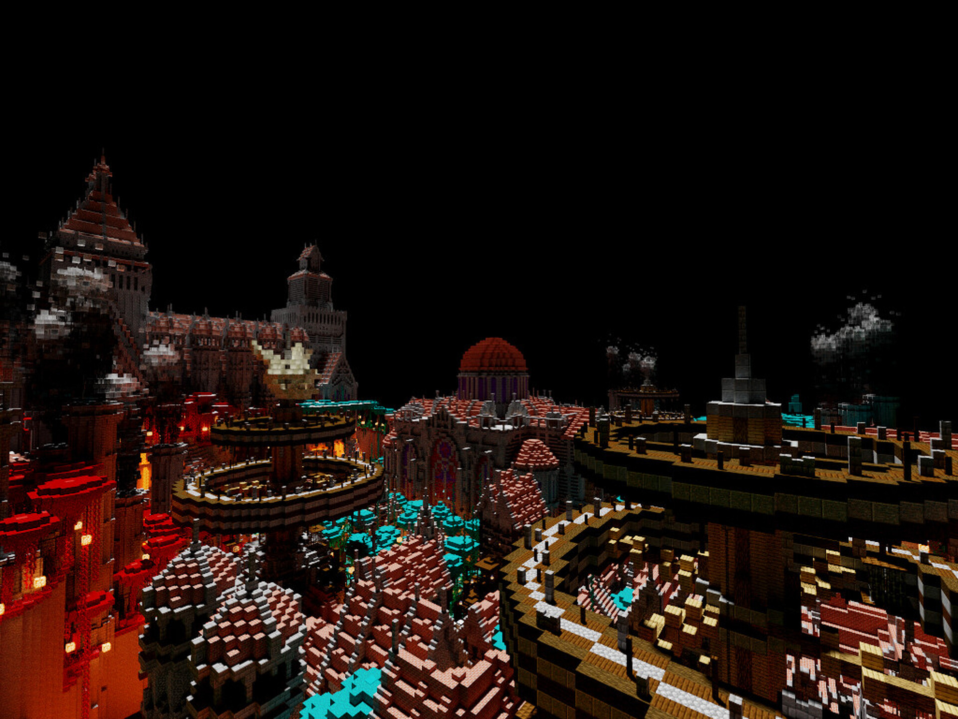 Animal Necropolis - Handbuilt in survival Minecraft Map