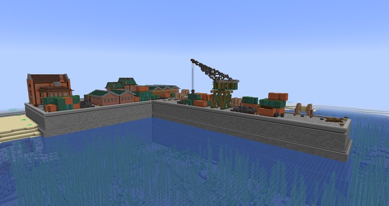 Tropico 6 Dock Minecraft Map