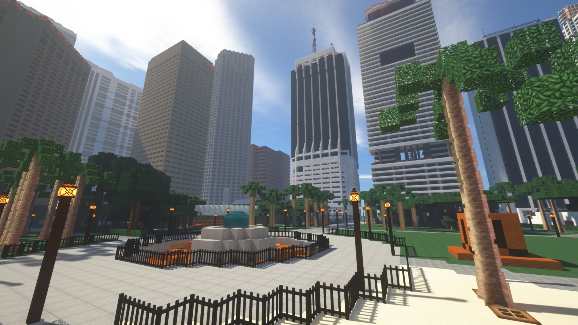 Bayfront Park Miami Minecraft Map
