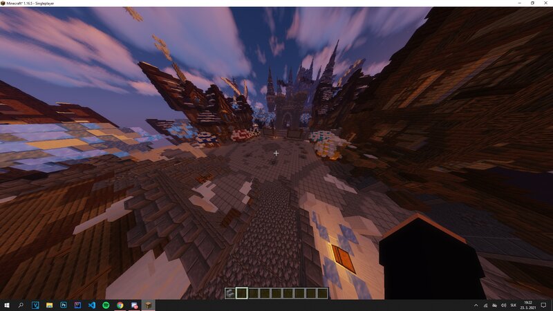 Mmedieval Winter Lobby Minecraft Map