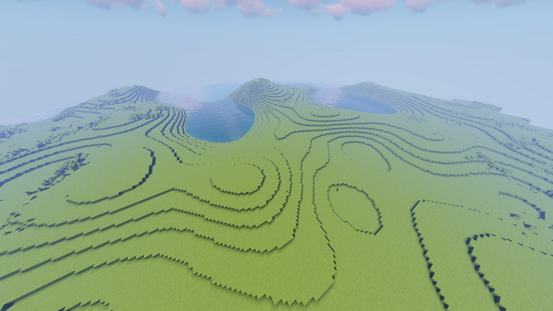 Backdrop Map by SilicoCXI (WorldPainter) Minecraft Map