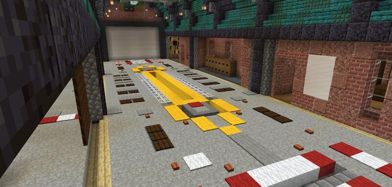 Tank Garage Interior (May 2021) Minecraft Map