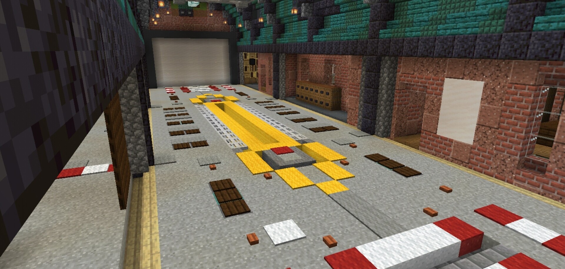 Tank Garage Interior (May 2021) Minecraft Map