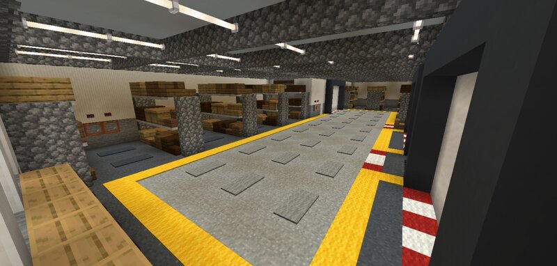 Tank Garage Interior (May 2021) Minecraft Map