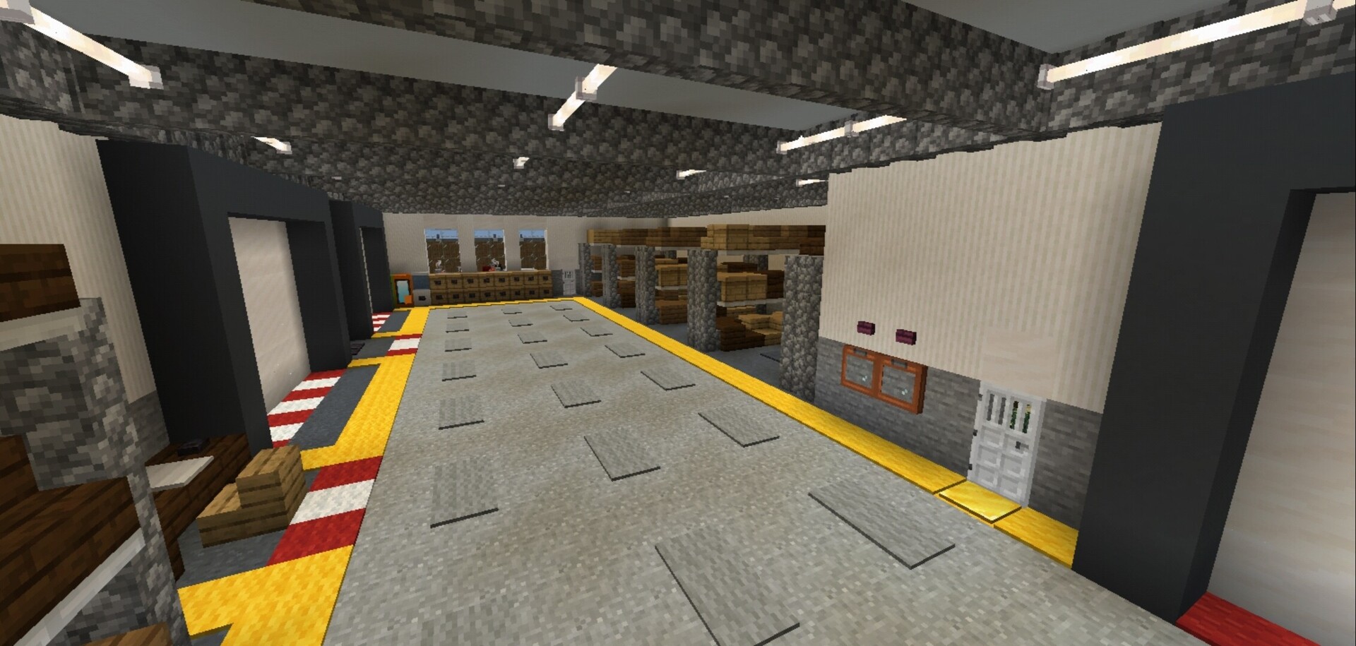 Tank Garage Interior (May 2021) Minecraft Map