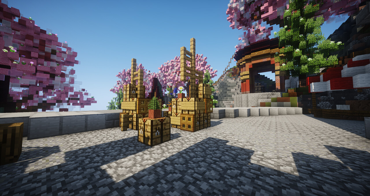 Springtime Castlegrounds | 1.8+ Minecraft Map