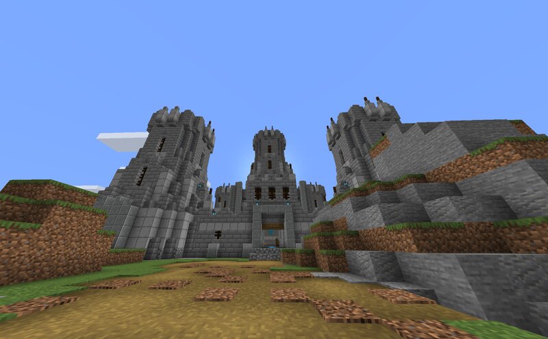 PVP Castle Arena Minecraft Map