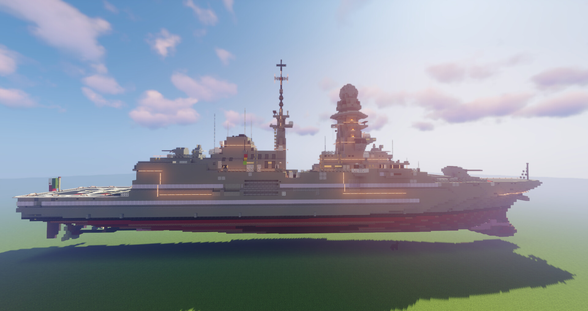 Carlo Bergamini Class Frigate (FREMM) Minecraft Map