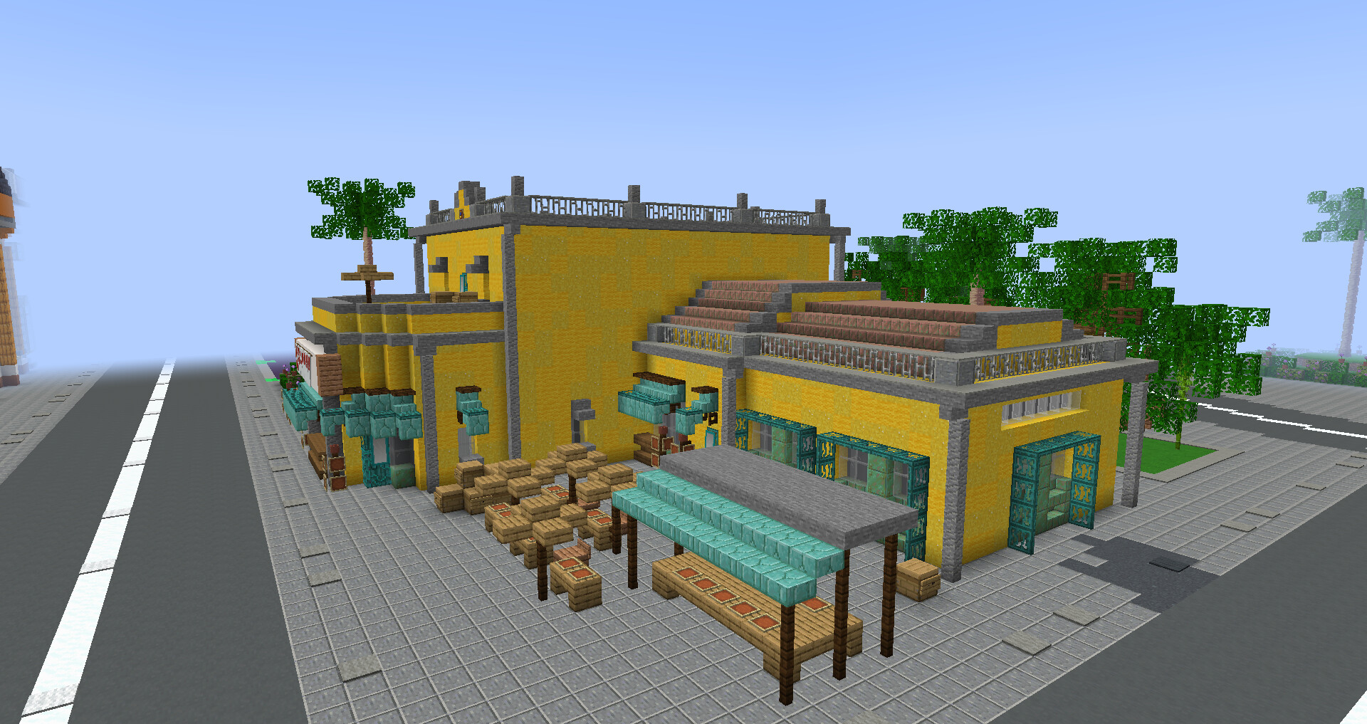 Tropico 6 Grocery Minecraft Map