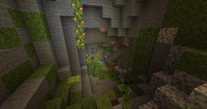 Lush Cave Minecraft Map