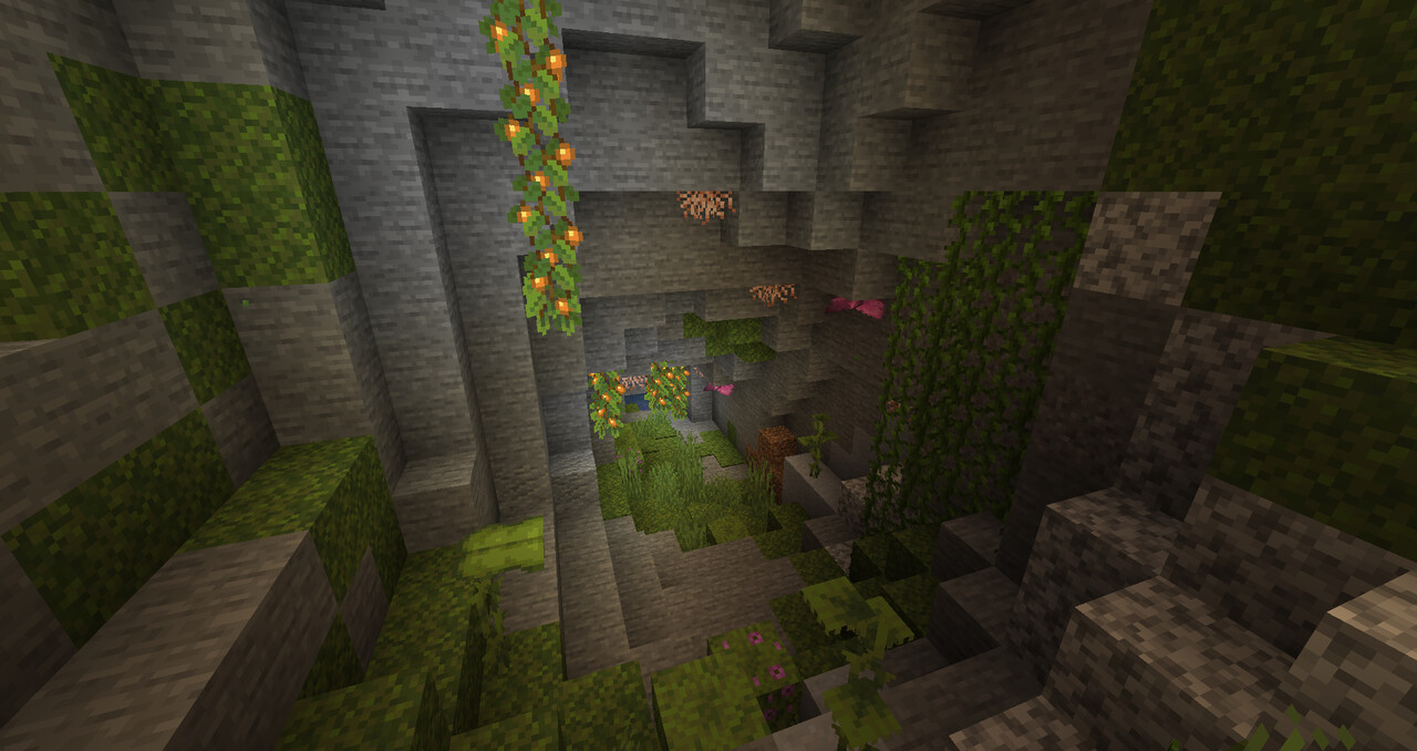 Lush Cave Minecraft Map