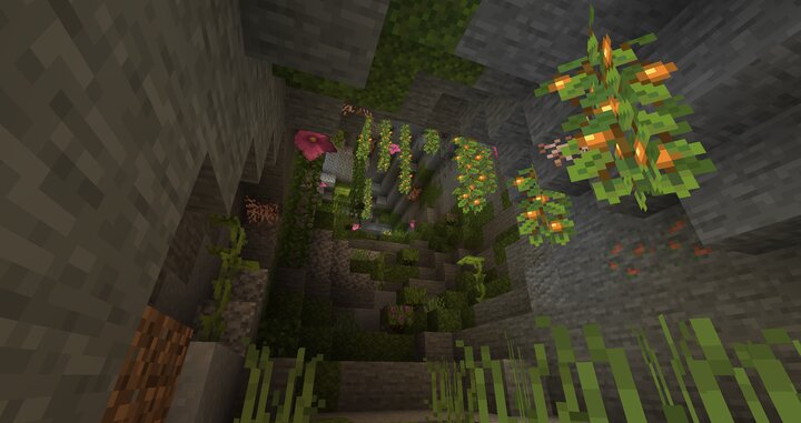 Lush Cave Minecraft Map