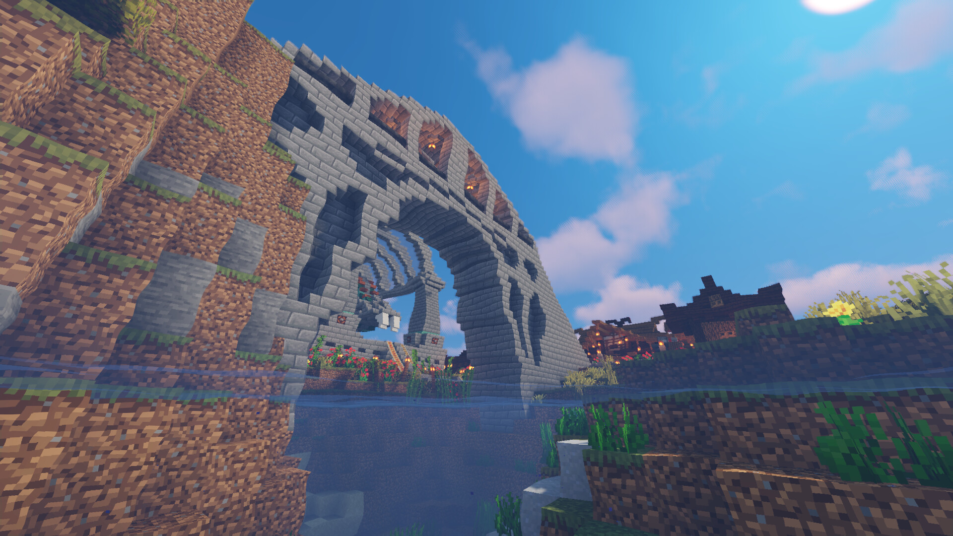 The 7 Towers | Japanese Map. Minecraft Map