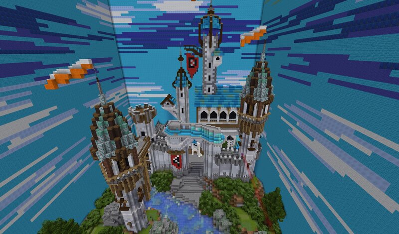 Medieval/Fantasy Castle Minecraft Map