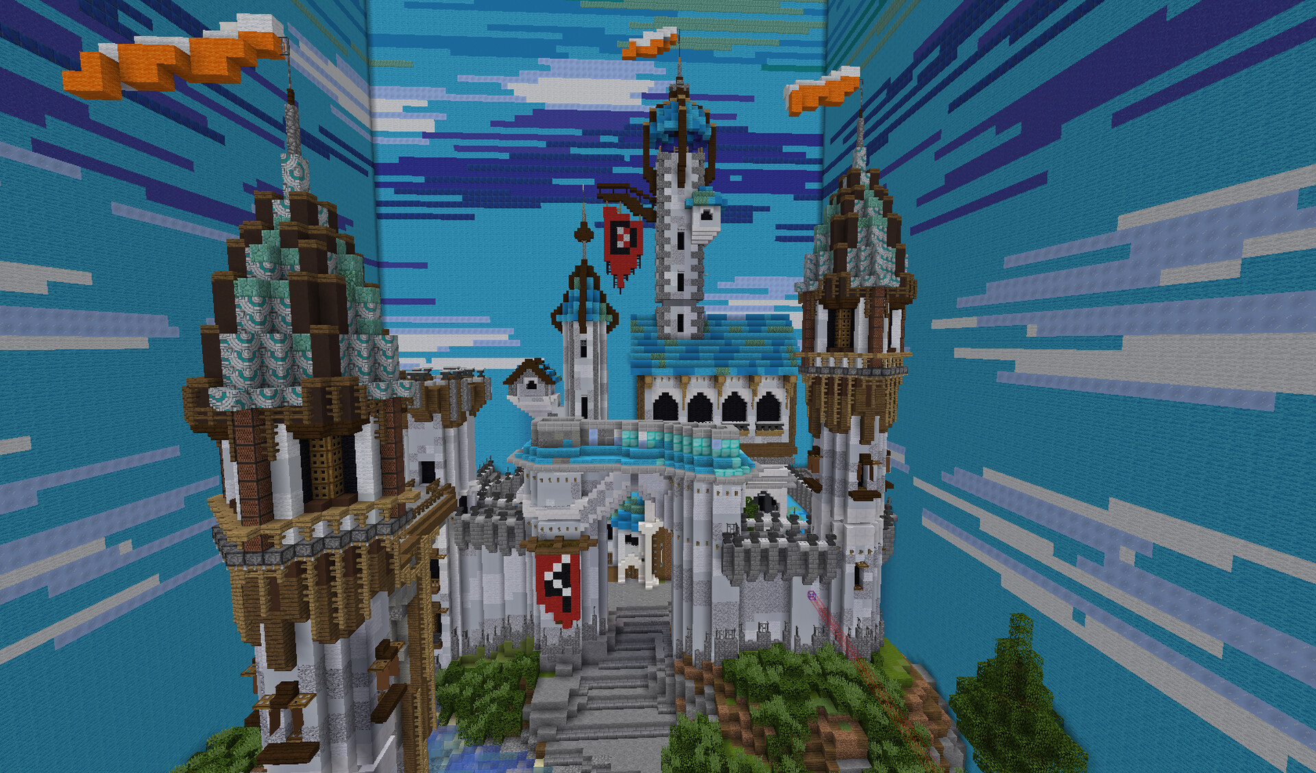 Medieval/Fantasy Castle Minecraft Map