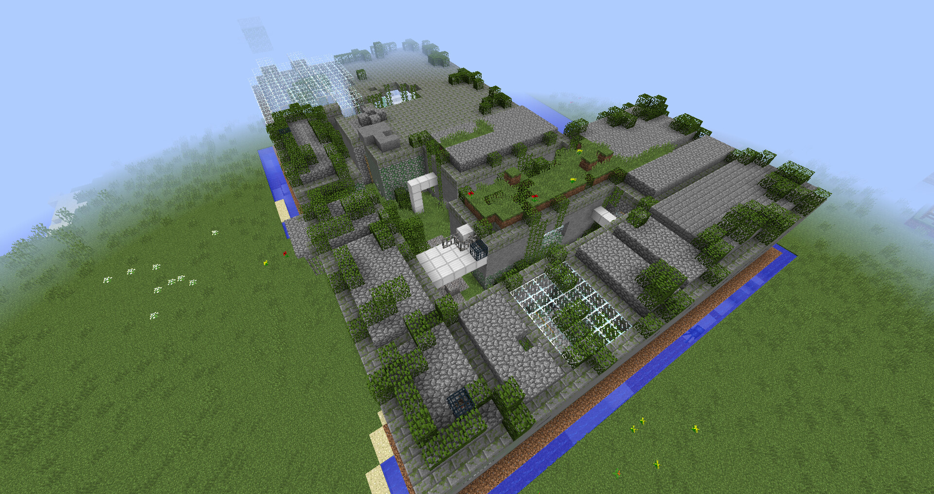 Abandoned Textile Mill Minecraft Map