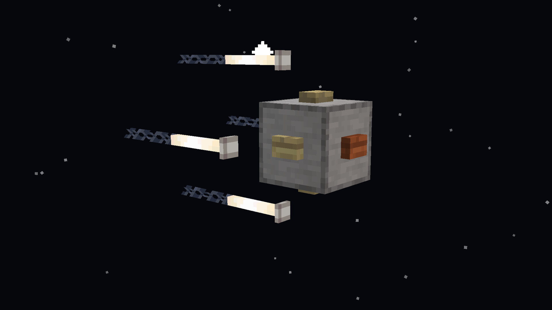 2:1 scale Sputnik I Minecraft Map