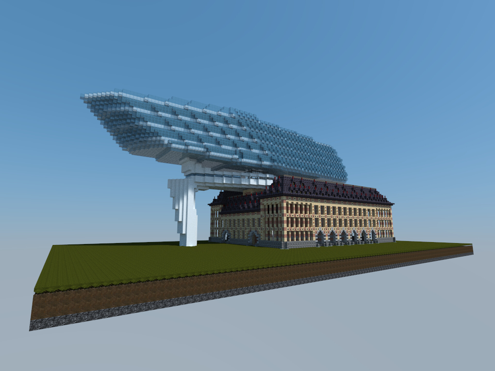 Port House, Antwerp, Belgium Minecraft Map