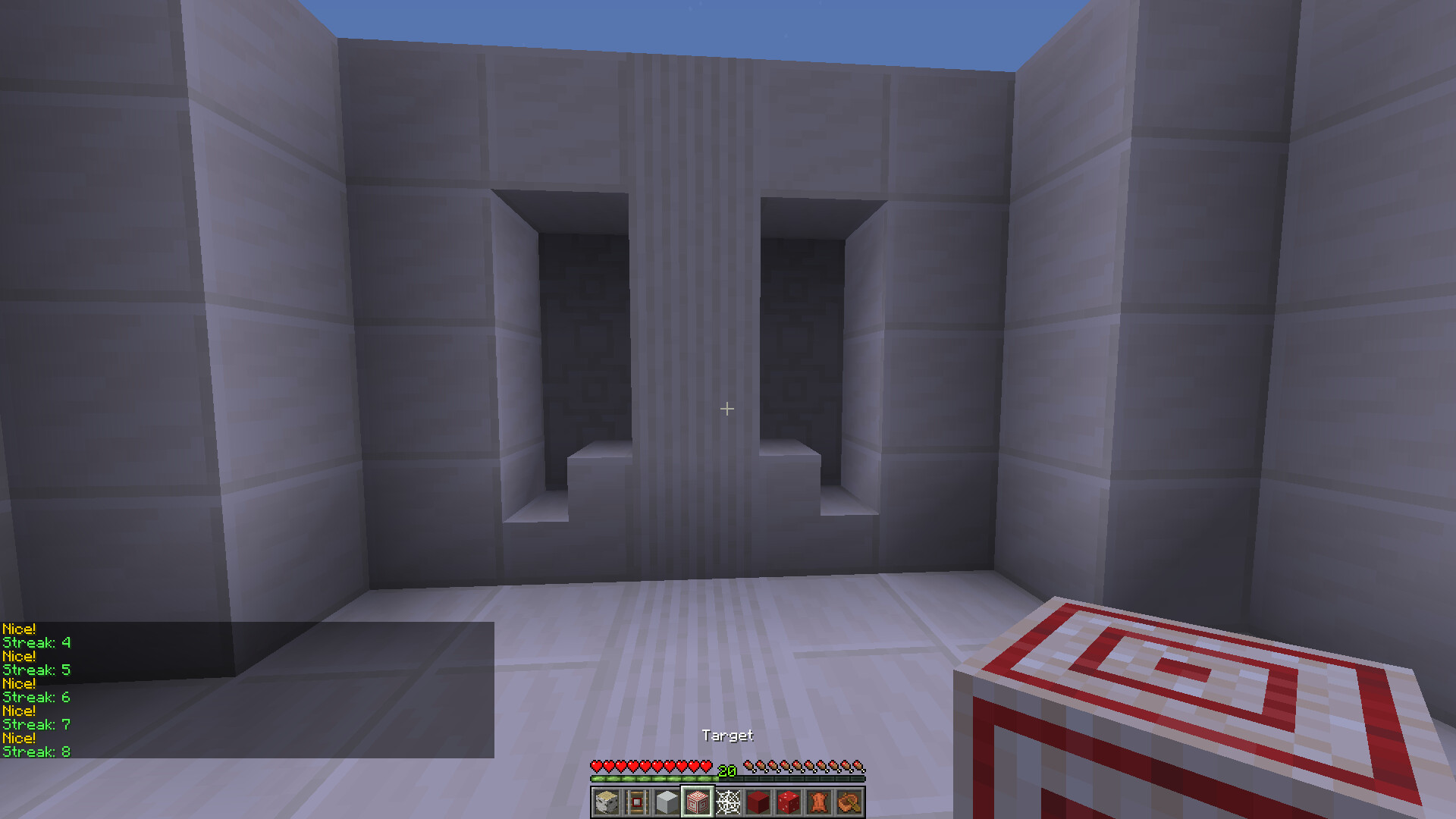 Minecraft Practice/Training Map Beta 1.4 [MLGs, Crafting, Target ...