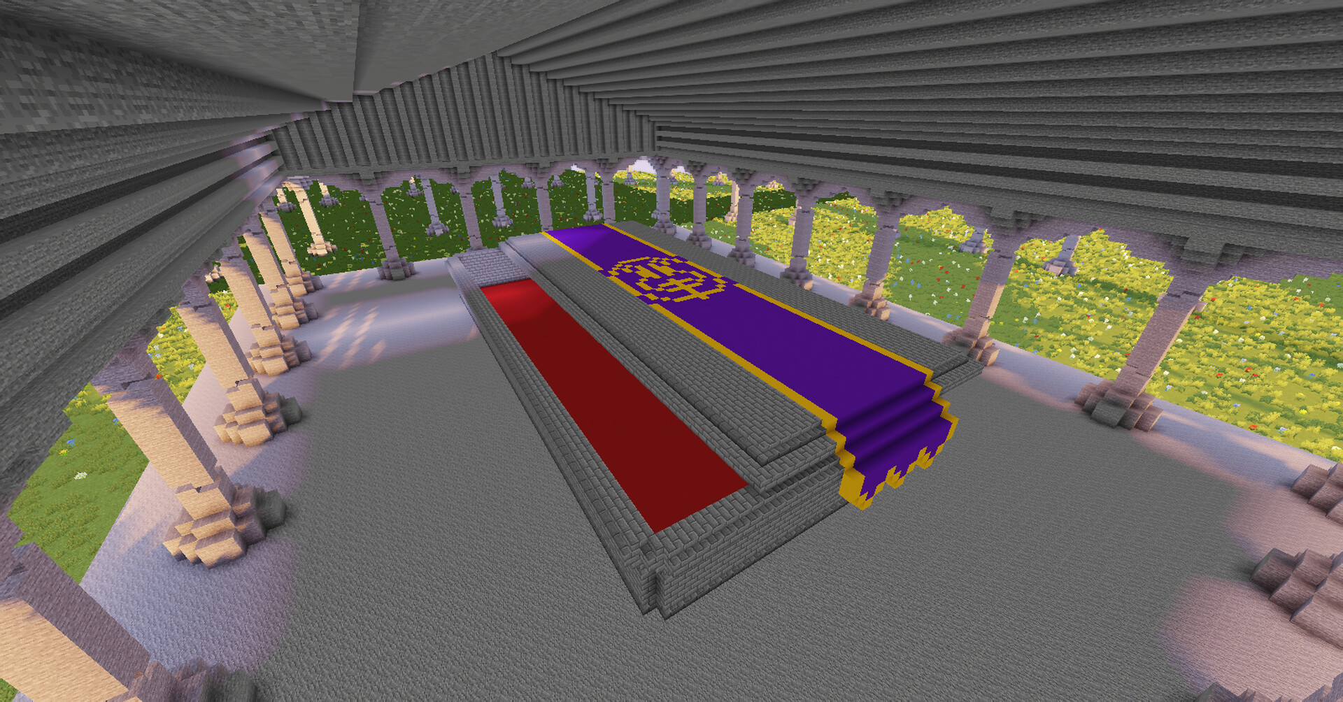 Overlord - Great Tomb Of Nazarick Minecraft Map