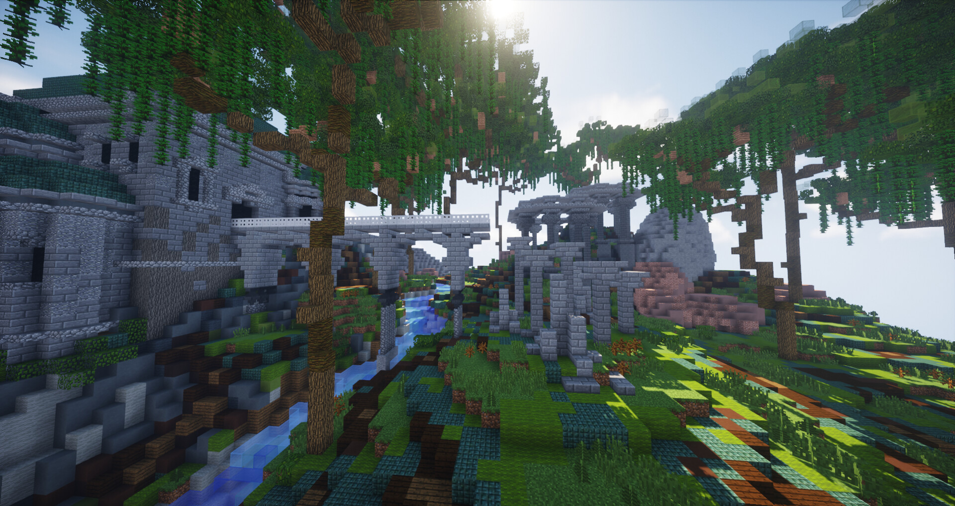 Jungle Ruins Hub | 1.8+ Minecraft Map