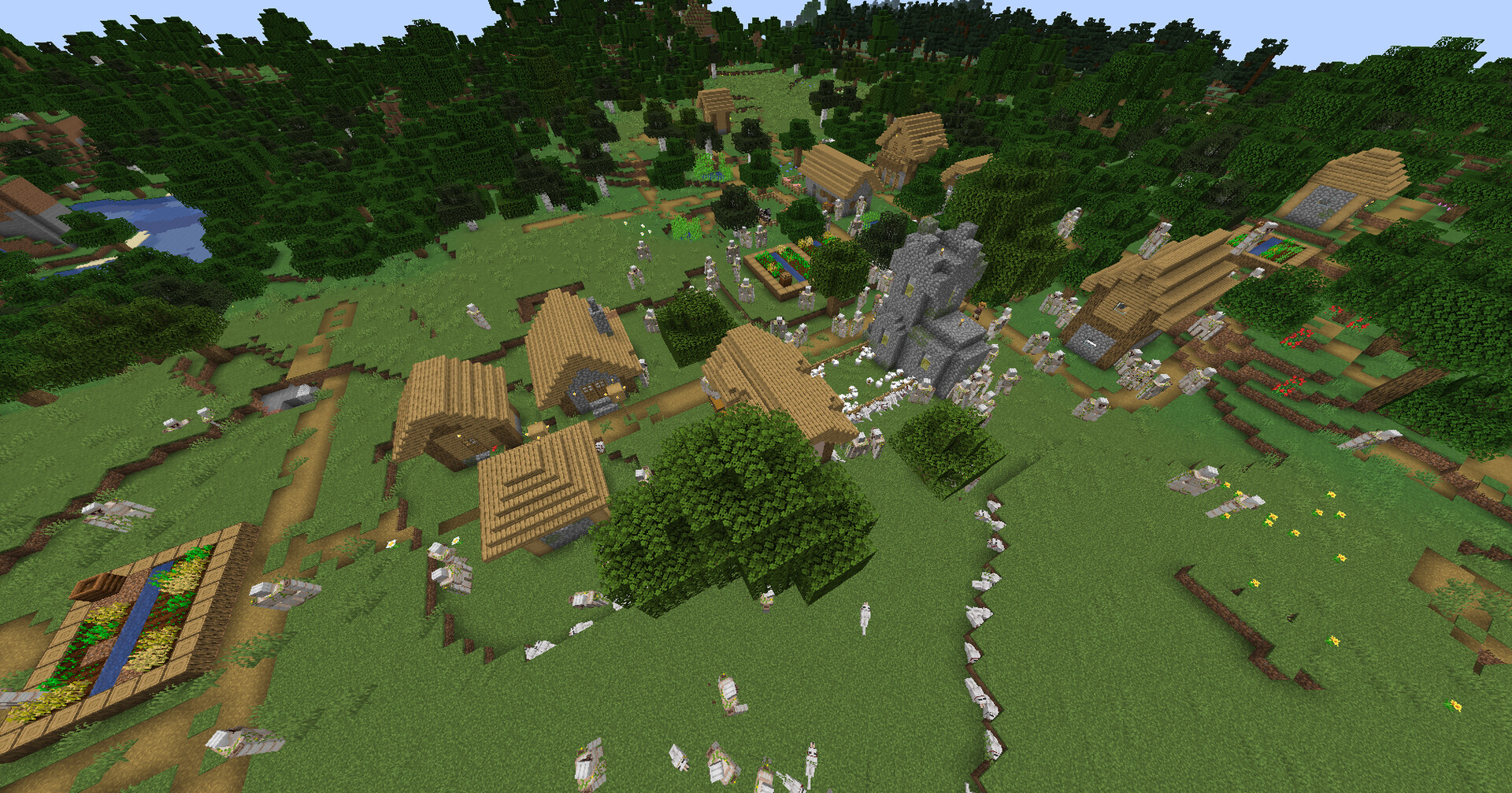 Survival World With Cheats Minecraft Map