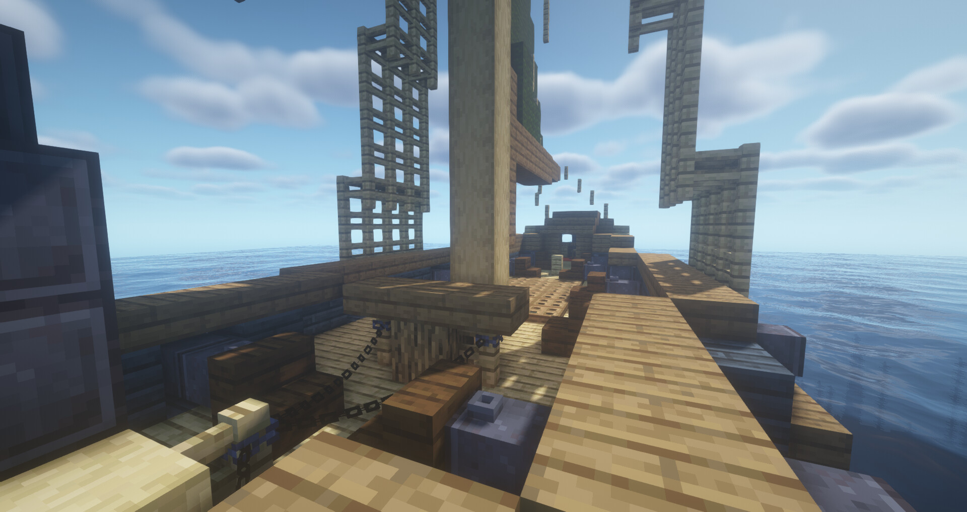 The Strong Wall, Sloop Minecraft Map