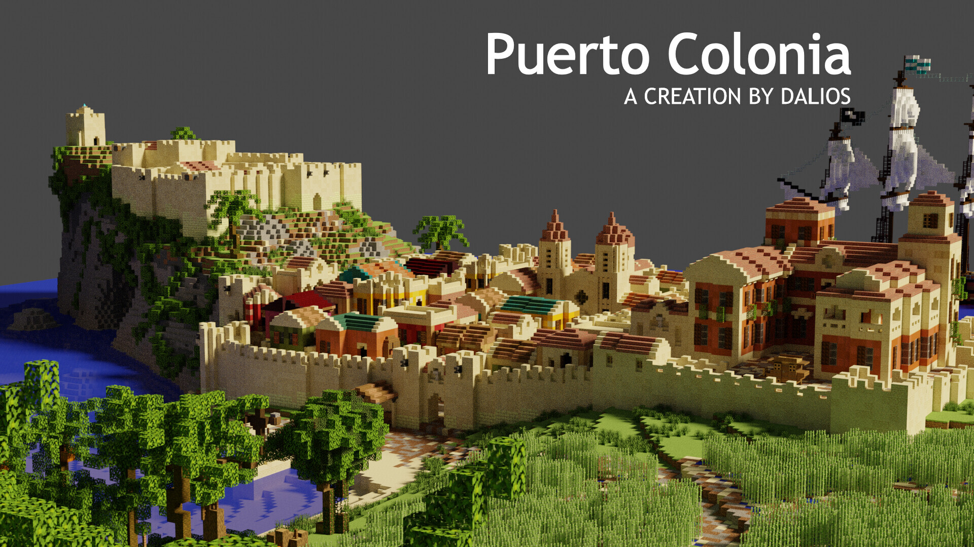The attack on Puerto Colonia | Buccaneer Bay Build Contest Entry ...