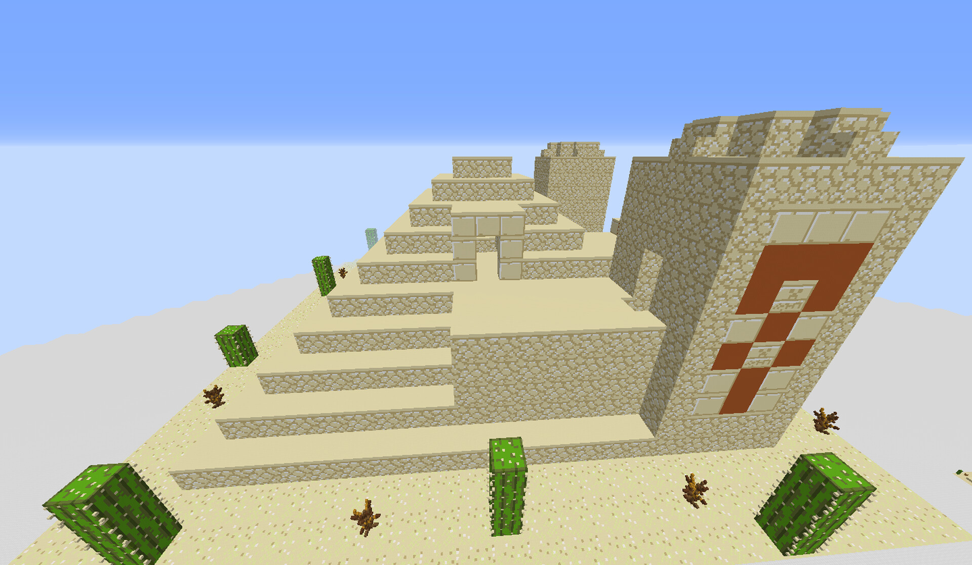 Omega Desert Temple Build Minecraft Map