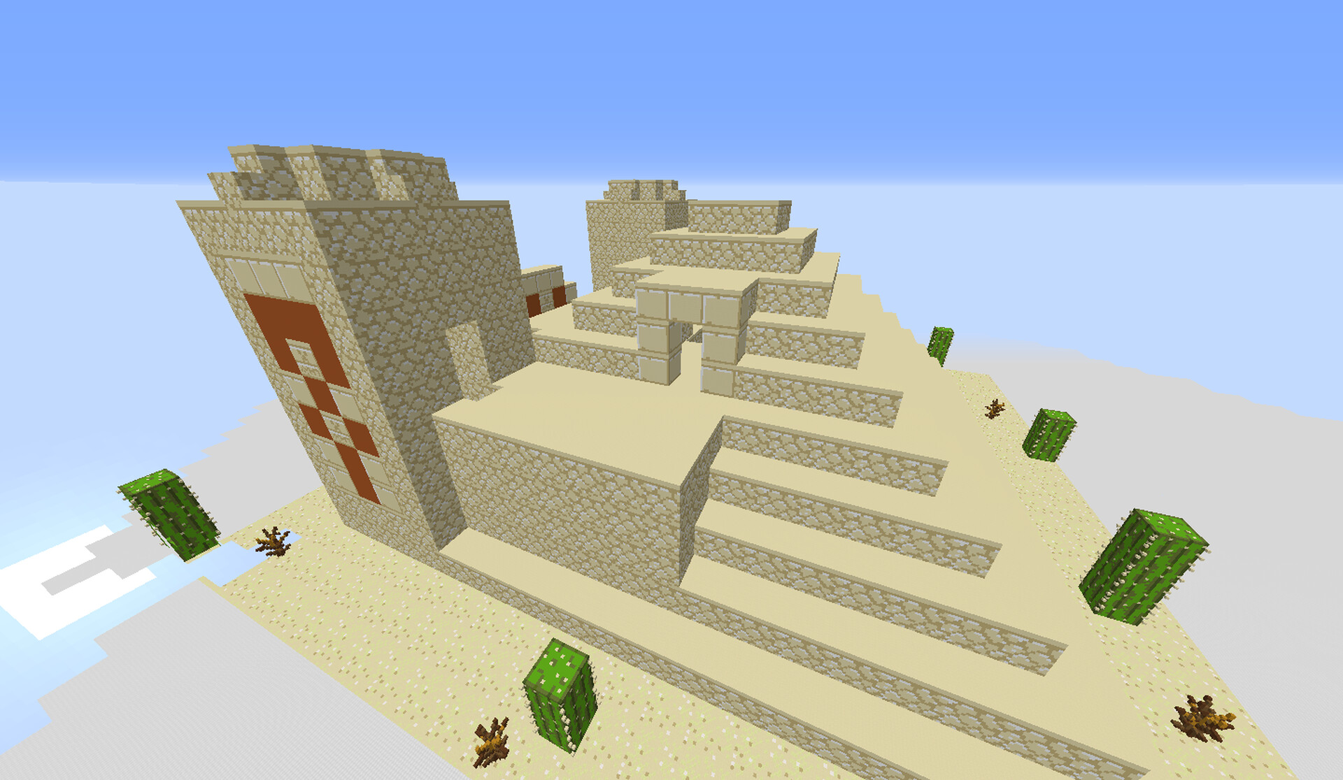 Omega Desert Temple Build Minecraft Map
