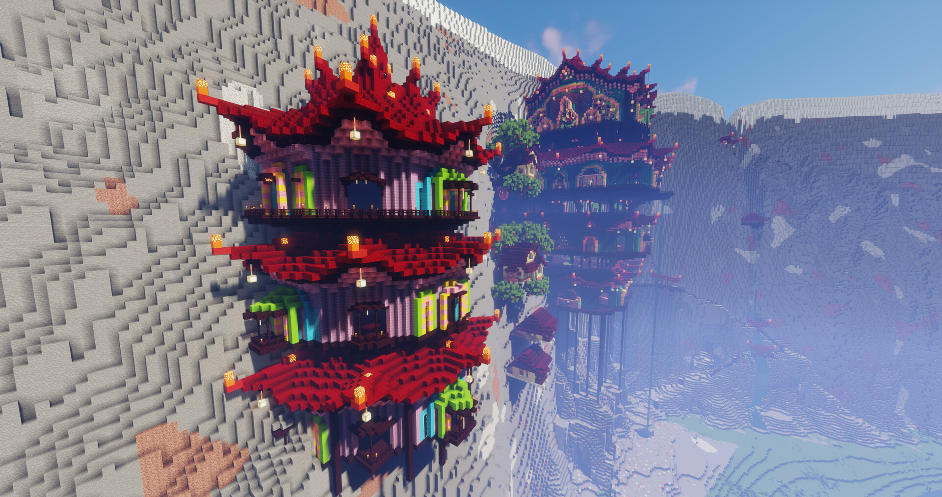 VIDEO: Funtazer's Minecraft 1.17 Cliff Temple Walkthrough | Creative ...