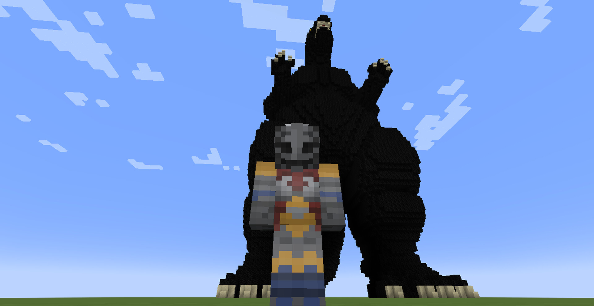 1:1 Scale Minecraft Godzilla (Heisei) Minecraft Map